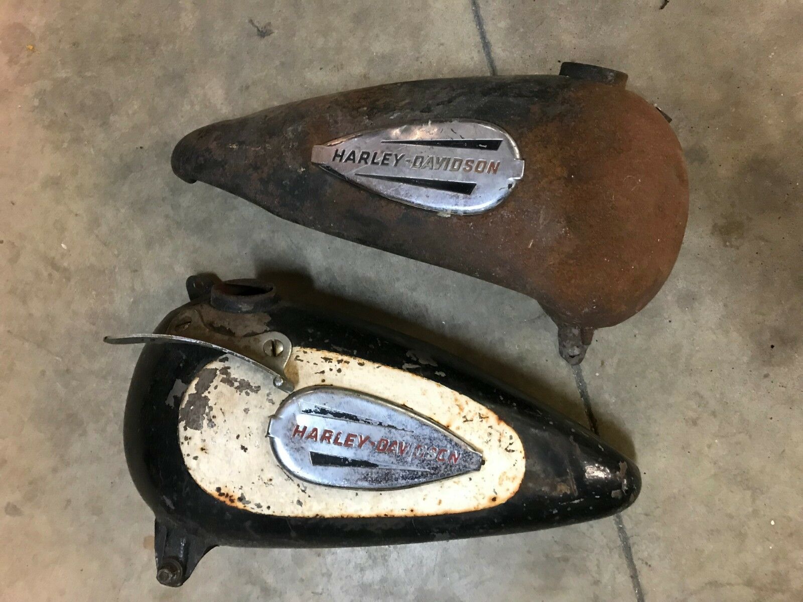 1940 Harley Davidson knucklehead gas tanks | Auto Parts Sale | Atlanta ...