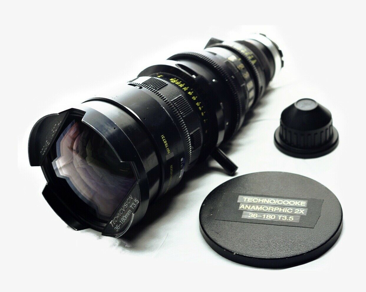 Technovision Cooke 36-180mm T3.5 Anamorphic Zoom Lens | Cameras For ...