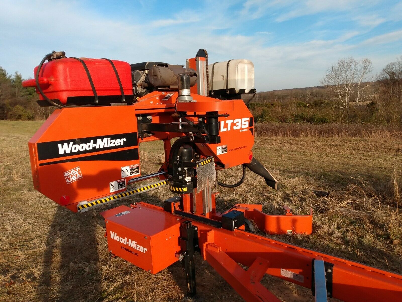2015 Woodmizer Lt35Hd fully hydraulic sawmill with debarker low hours ...