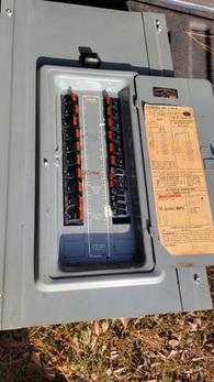 Federal Pacific Stab-lok Electrical Panel Box With Breakers $100 ...