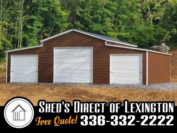 Heating Up Savings with our Carports - Storage Buildings - Garages ...