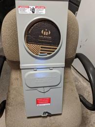 Milbank 320 meter pedestal with 200 and 100 amp disconnects $500 ...