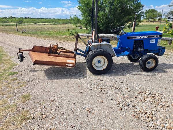 1994 Ford 1215 tractor with shedder $3,500 | Garden Items For Sale ...