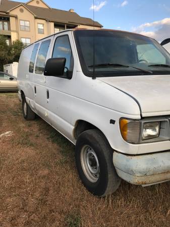 2001 Ford E150 Cargo Van - $5,000 (North Austin/Round Rock) | Cars ...