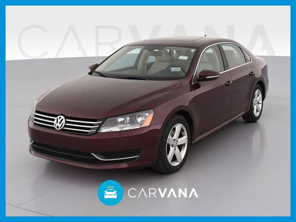 2012 VW Volkswagen Passat 2.5L SE Sedan 4D sedan Red - FINANCE ONLINE ...