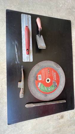 Concrete and Masonry Tool Collection (5 items includes 2 floats) $25 ...