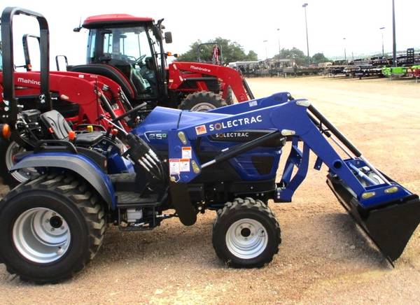 Solectrac e25G 4WD ELECTRIC TRACTOR with Loader | Garden Items For Sale ...