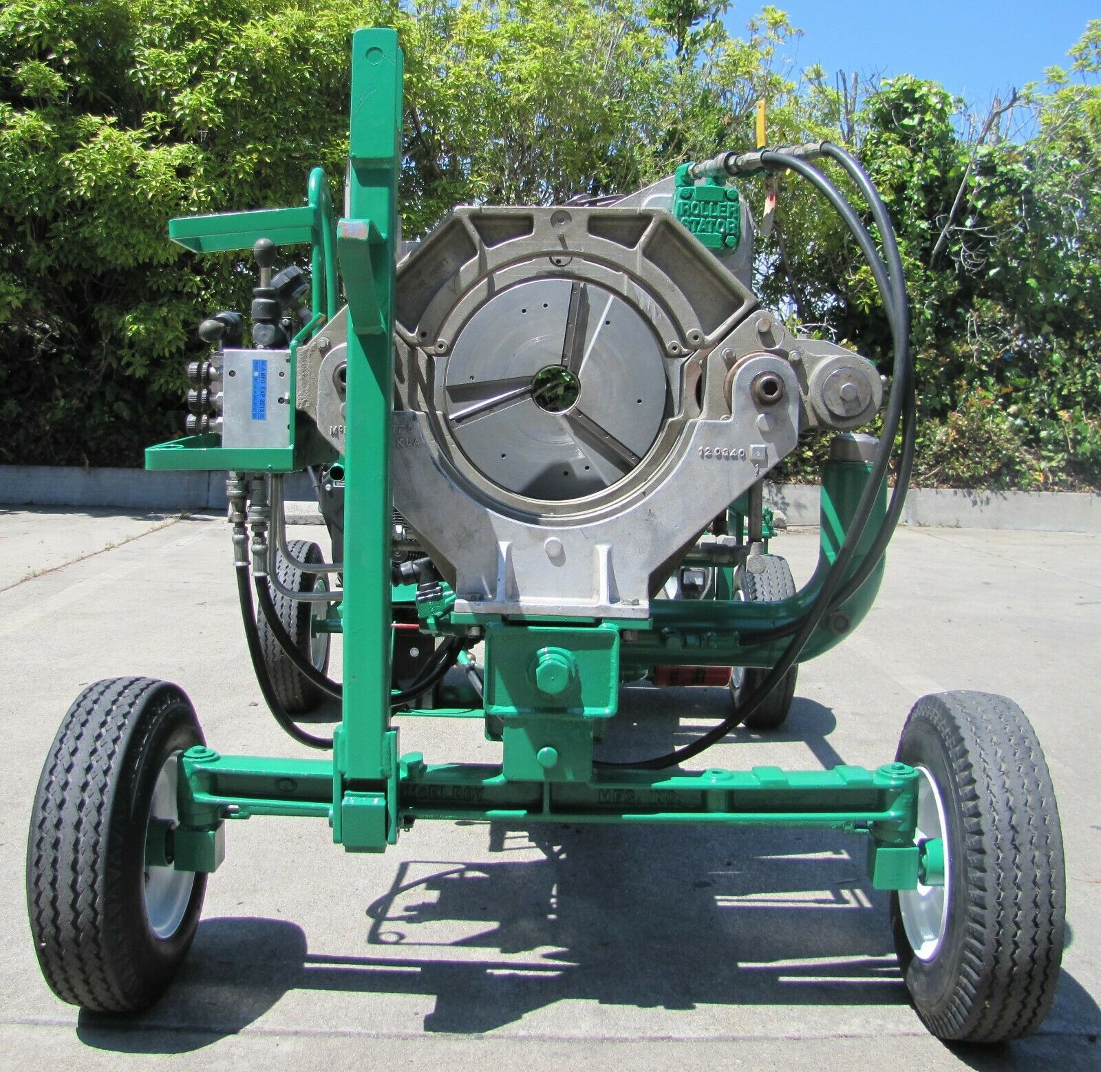 McElroy 412 HDPE PE Pipe Butt Fusion Machine 4 to 12 inch Poly Welder ...