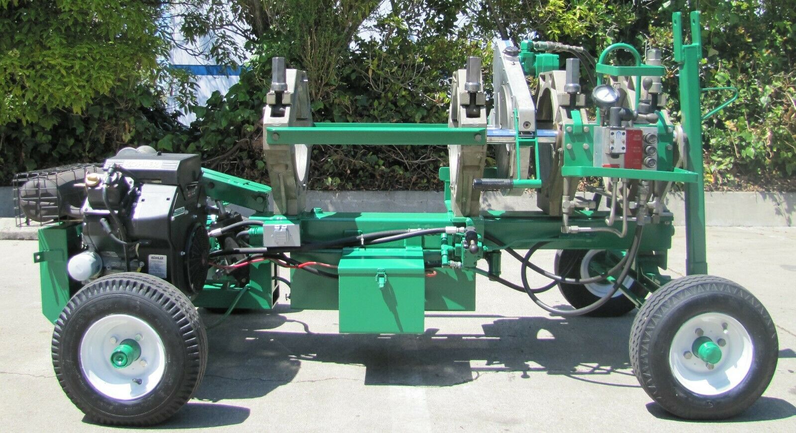 McElroy 412 HDPE PE Pipe Butt Fusion Machine 4 to 12 inch Poly Welder ...