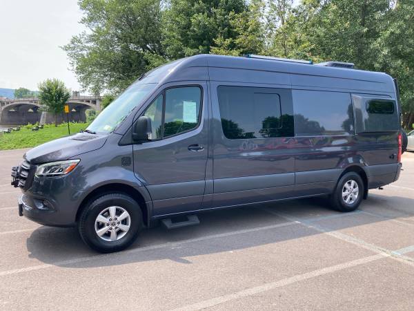 2020 Mercedes Sprinter passenger camper van only 18k miles solar power ...