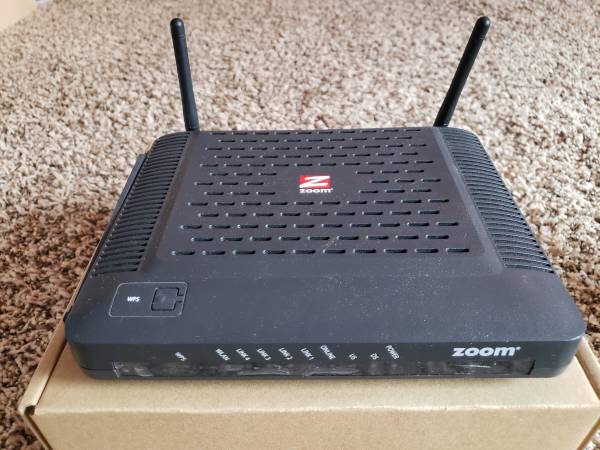ZOOM DOCSIS 3.0 Cable Modem and Wireless-N Router 5352 - $45 (Bodfish ...