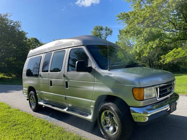 2003 Ford Conversion Van E-250 High Roof Turtle Top TUSCANY Conversion ...