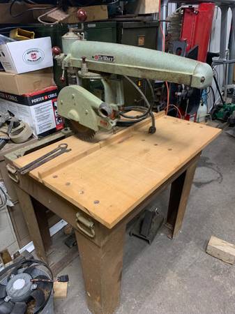 AMF DEWALT GW-1 9” Radial Arm Saw $250 | Tools For Sale | Baltimore, MD ...