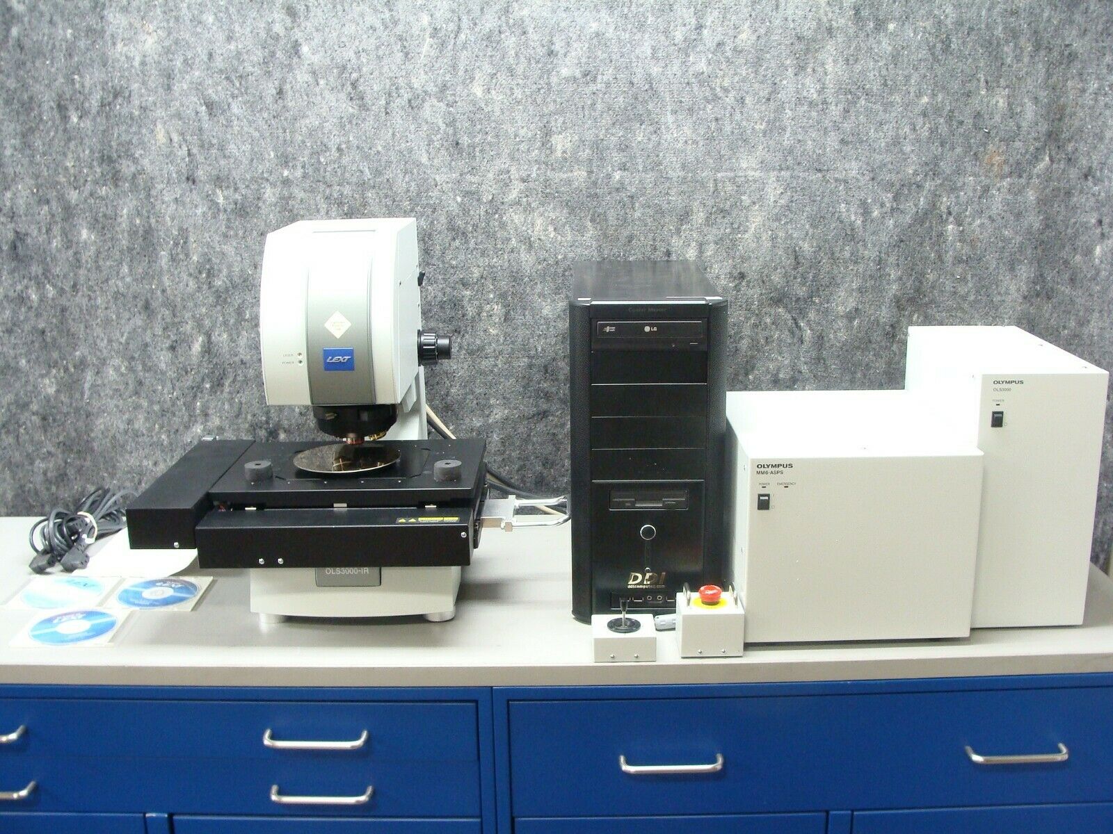Olympus LEXT OLS3000 IR Confocal Laser Scanning 3D Wafer Inspection ...