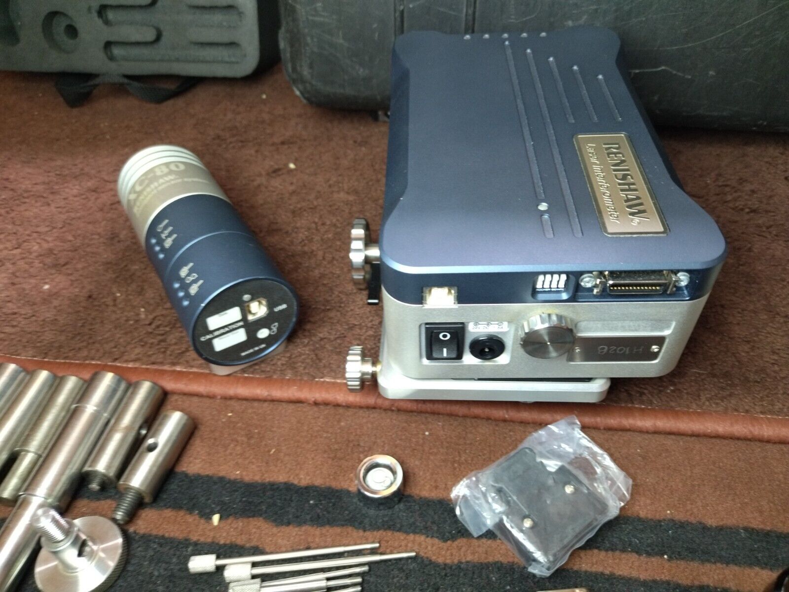 Renishaw xl-80 helium neon Laser Interferometer + xc 80 | Electronics ...