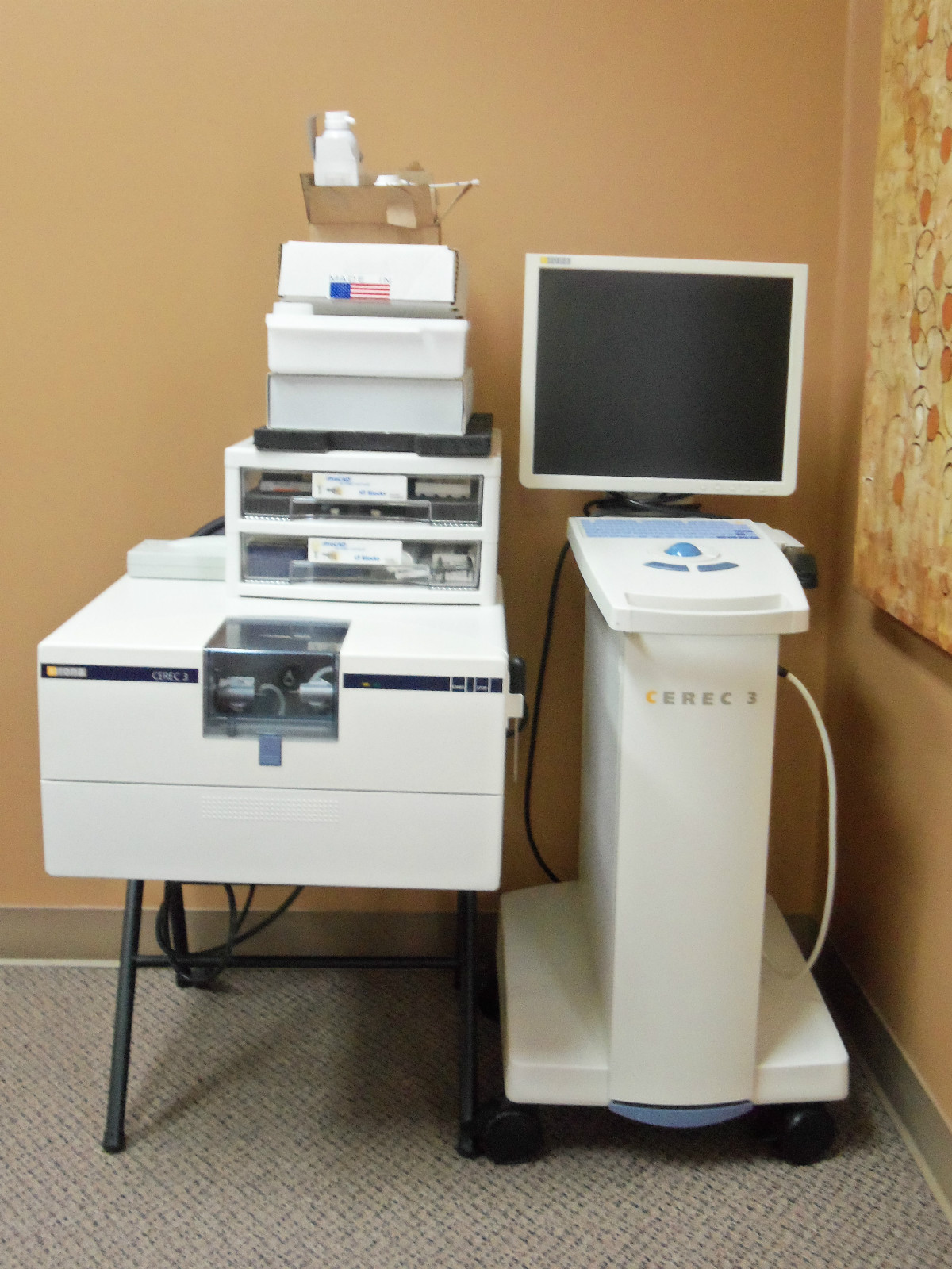 Sirona Dental CEREC 3D Acquisition Unit & Milling Machine | Electronics ...