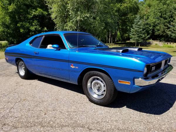 1971 Dodge Demon Built 340, beautiful no rust Tennessee car,B5 Blue ...