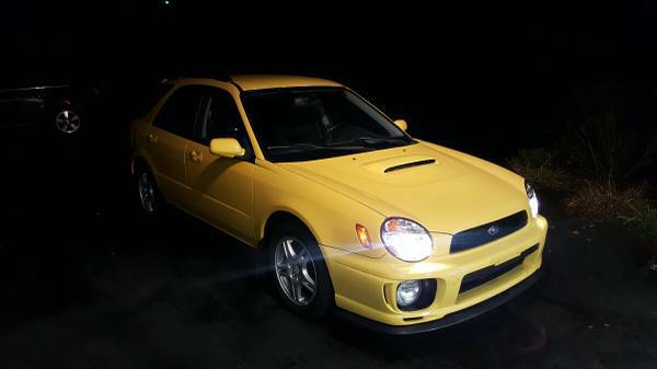 2003 Sonic Yellow Subaru WRX 5MT Wagon - $6000 (CONCORD) | Cars ...