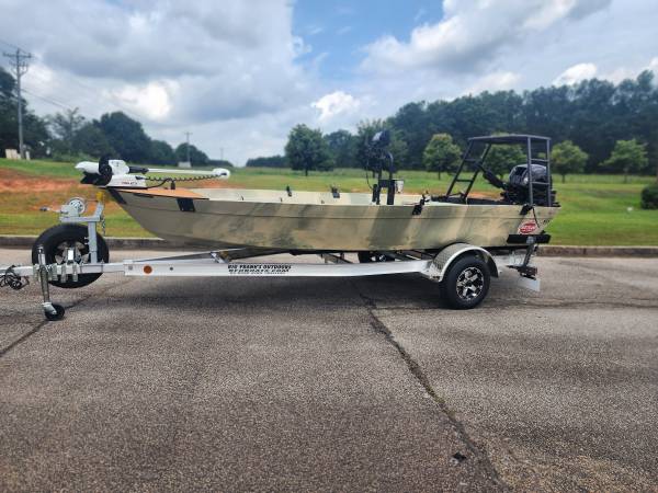 Hog Island Skiff 16 Package. Boat, Motor, and trailer $20,500 | Boats ...