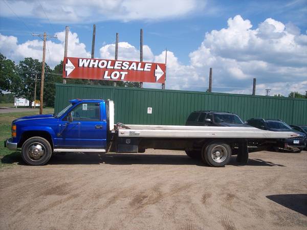 1995 CHEVY ROLLBACK WRECKER TOW TRUCK GREAT CONDITION, TURN KEY ...