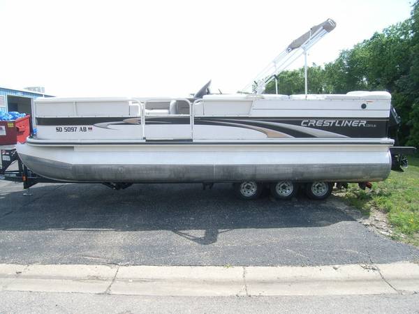 2004 Crestliner Pontoon Boats 2285 LSI Double Pontoon With SEA LEGS ...