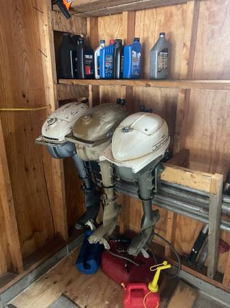 3 - 3HP Weedless Outboard Motors. Evinrude/Johnson $350 | Boats For ...