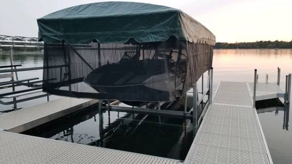 Canopy and frame for a ShoreStation lift $3,986 | Boats For Sale ...