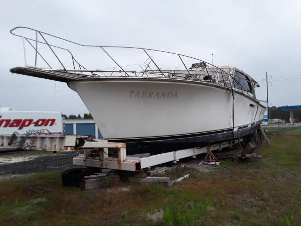 1983 oceanyacht 46 hull only $2,500 | Boats For Sale | Brunswick, GA ...
