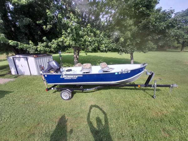2015 grumman seneca 14ftrs deep v $5,500 | Boats For Sale | Buffalo, NY ...