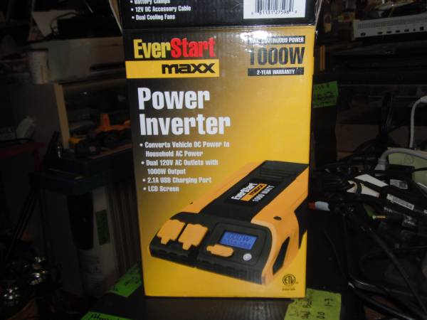 EverStart Maxx 1000w Power Inverter - $45 (Niagara Falls, New York ...