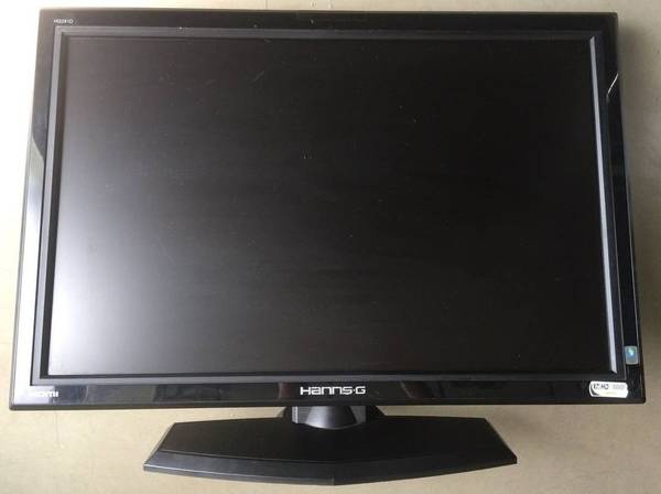 Hanns-G HG281D 28" HDMI 1920 x 1200 MONITOR 3ms w SPEAKERS - $125 (1037 ...
