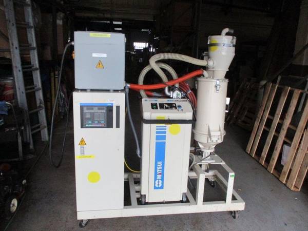 Matsui DMZ-40 Material Dryer & JL-4VII Jet Loader 460 VAC, 3 ph. 60 Hz ...