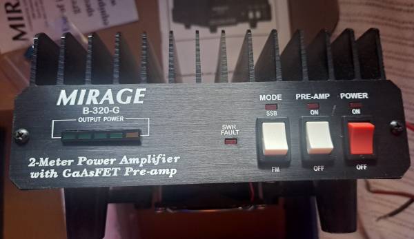 Mirage B-320-G 200+ Watt 2 Meter VHF SSB/FM/CW Linear Amplifier $350 ...