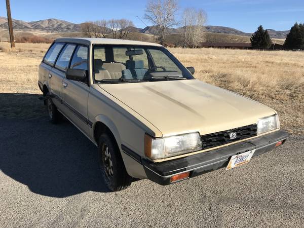 1987 Subaru GL - $1,800 (Melrose) | Cars & Trucks For Sale | Butte, MT ...