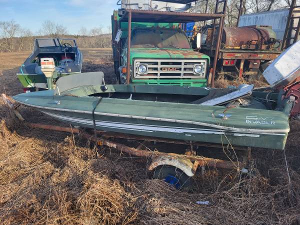 Gw invader 15 mini speed boat with trailer $350 | Boats For Sale ...
