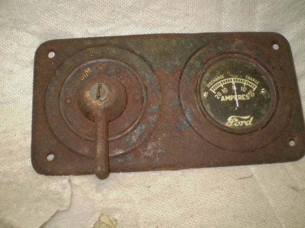 Model T Ford IGNITION / LIGHT SWITCH / AMP GAUGE $95 | Auto Parts Sale ...