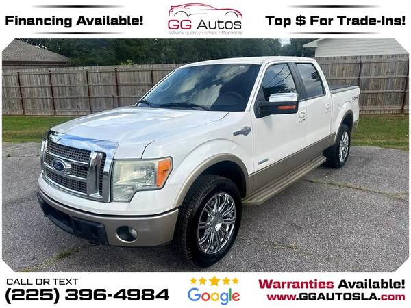 2011 Ford F150 F 150 F-150 SuperCrew Cab King Ranch Pickup 4D 5 12 ft ...
