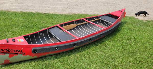 14 ft Sportspal canoe with paddles $650 | Boats For Sale | Central ...