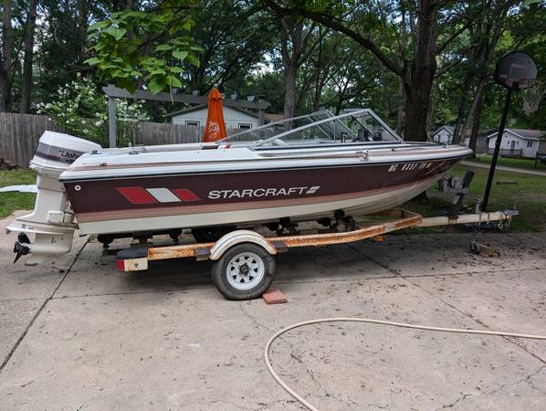 16 ft starcraft boat with trailer $3,000 | Boats For Sale | Central ...