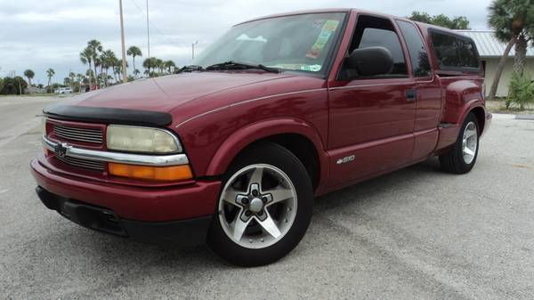 2003 S10 EXTCAB 67K MI SPORTSIDE LS ZQ8 EXC COND V6 AUTO CRUISE NEW AC ...