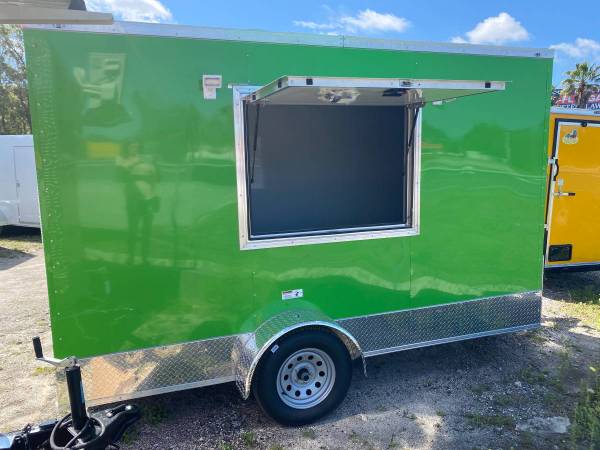 7x12 SA Fast Cargo Enclosed Concession Trailer w/Electric 2022 SALE ...