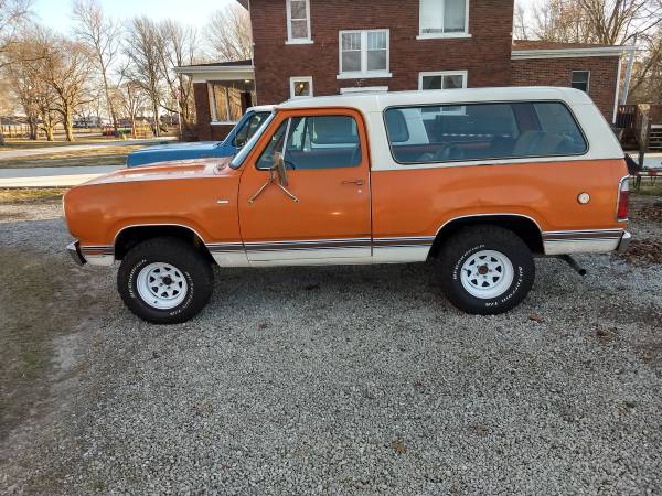 1976 Plymouth Trailduster Ramcharger 4WD - $20500 | Cars & Trucks For ...