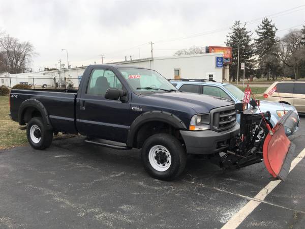 2004 FORD F250 4x4 SNOW PLOW TRUCK - $10,300 (801 N CUNNINGHAM AV ...