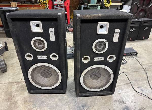 Pro Studio Speakers $125 | Electronics For Sale | Champaign Urbana, IL ...