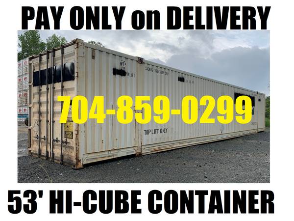 53 x 102 STORAGE CONTAINER conex cargo containers SHED BARN POD connex ...