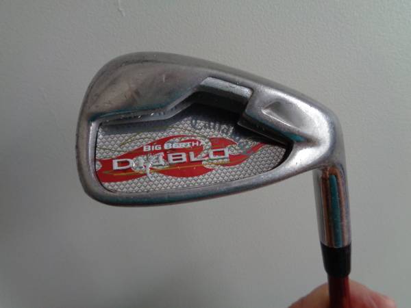 Callaway Big Bertha Diablo Forged -R- 9 Iron with 50W R Flex Graphite ...