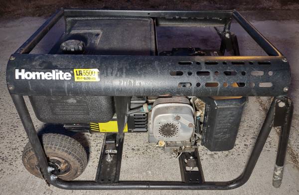 Homelite LR5500 Generator - $450 (Charlotte) ‹ image 1 of 5 › sandy ...