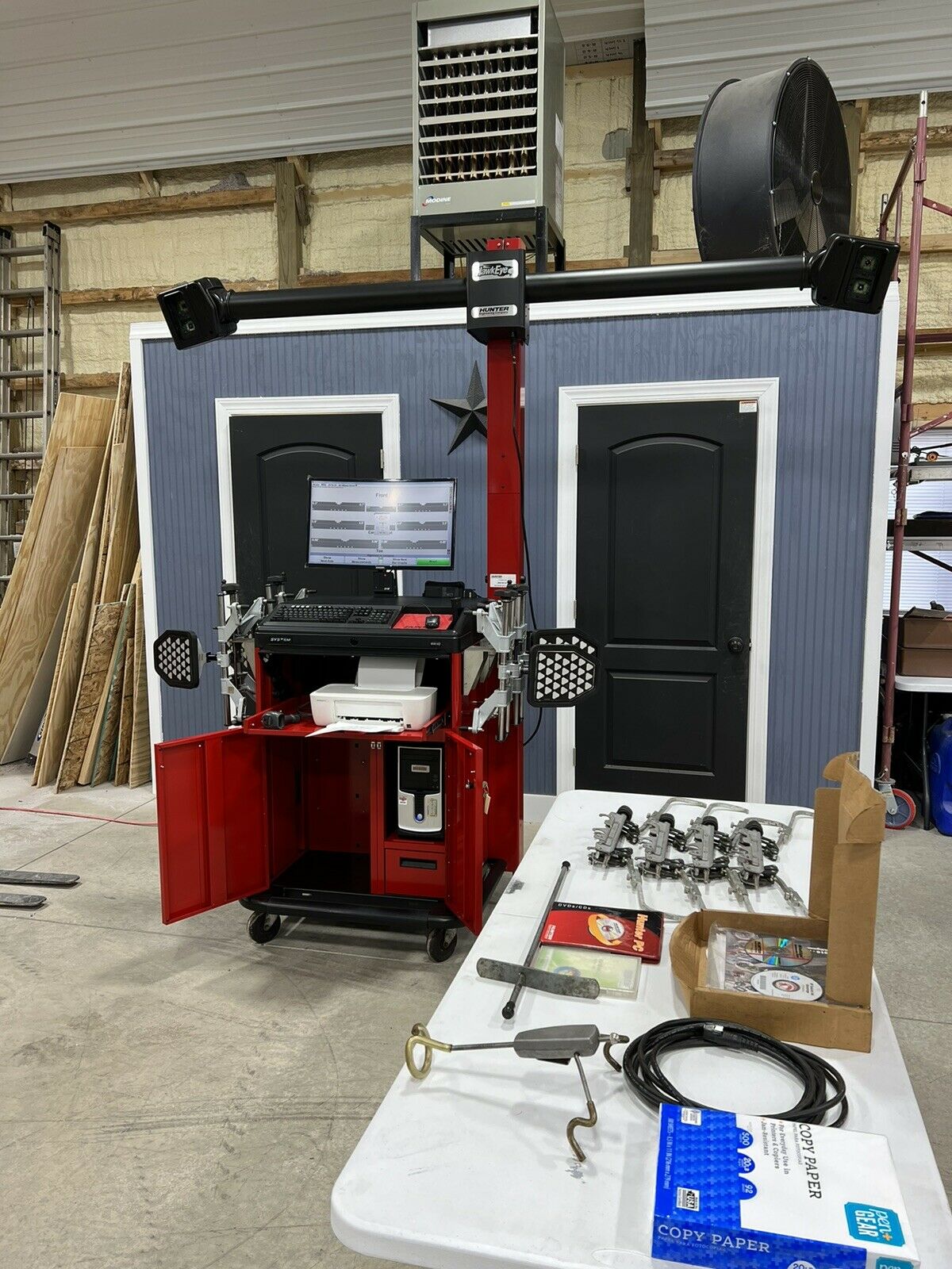 Hunter Hawkeye WA140 Alignment Machine 2020 WinAlign updates | Tools ...