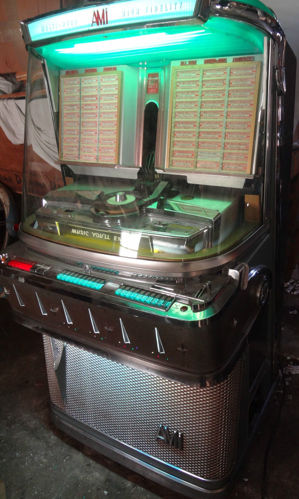 1958 AMI JBI-120 Jukebox | Electronics For Sale | Charlotte, NC | Shoppok