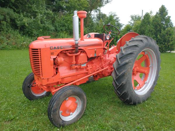 1948 J.I. Case DC Tractor Wide Front Runs Great $2,500 | Garden Items ...
